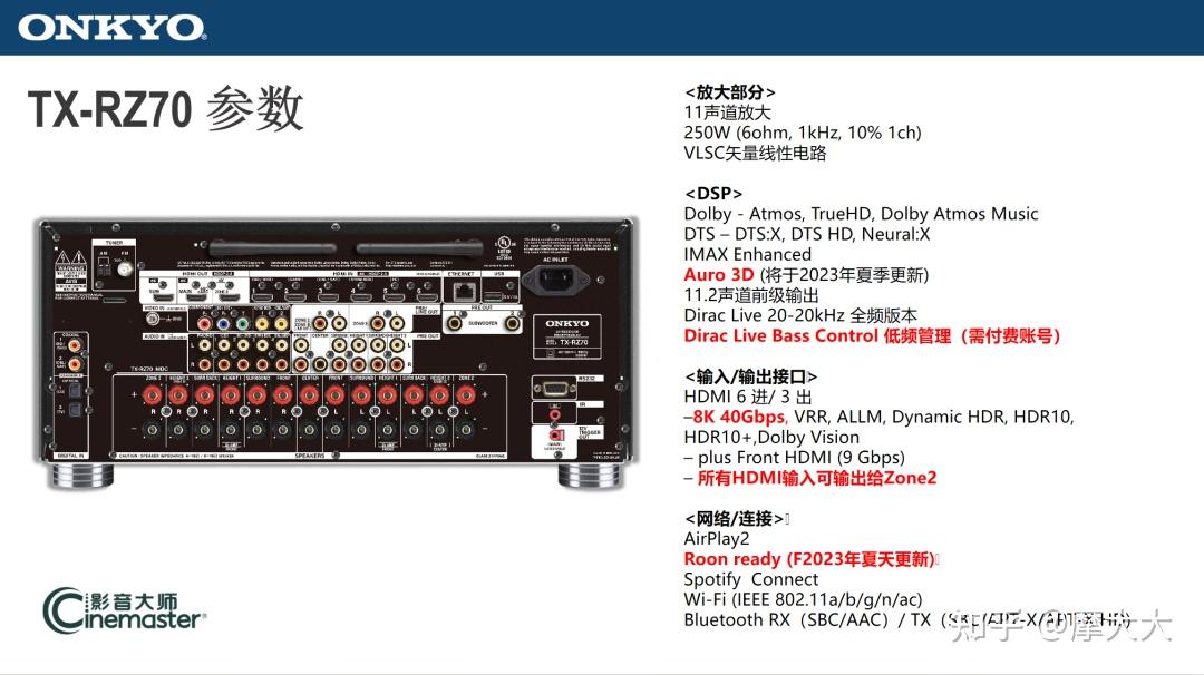 一样有趣且各有优势！安桥RZ70与Integra 8.4详细试用 - 知乎