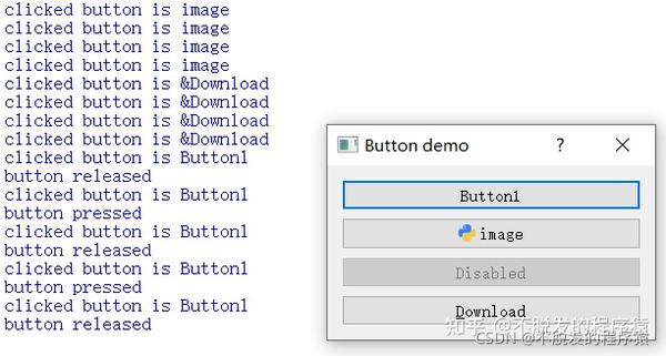 Python Qt GUI设计：QPushButton、QRadioButton和QCheckBox按钮类（基础篇—12）