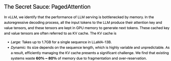 LLM推理加速（二）：[图解]从 KV cache 到 PagedAttention - 知乎