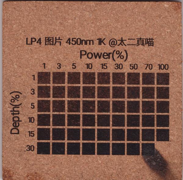 激光啄木鸟LP4材质测试之软木 - 知乎