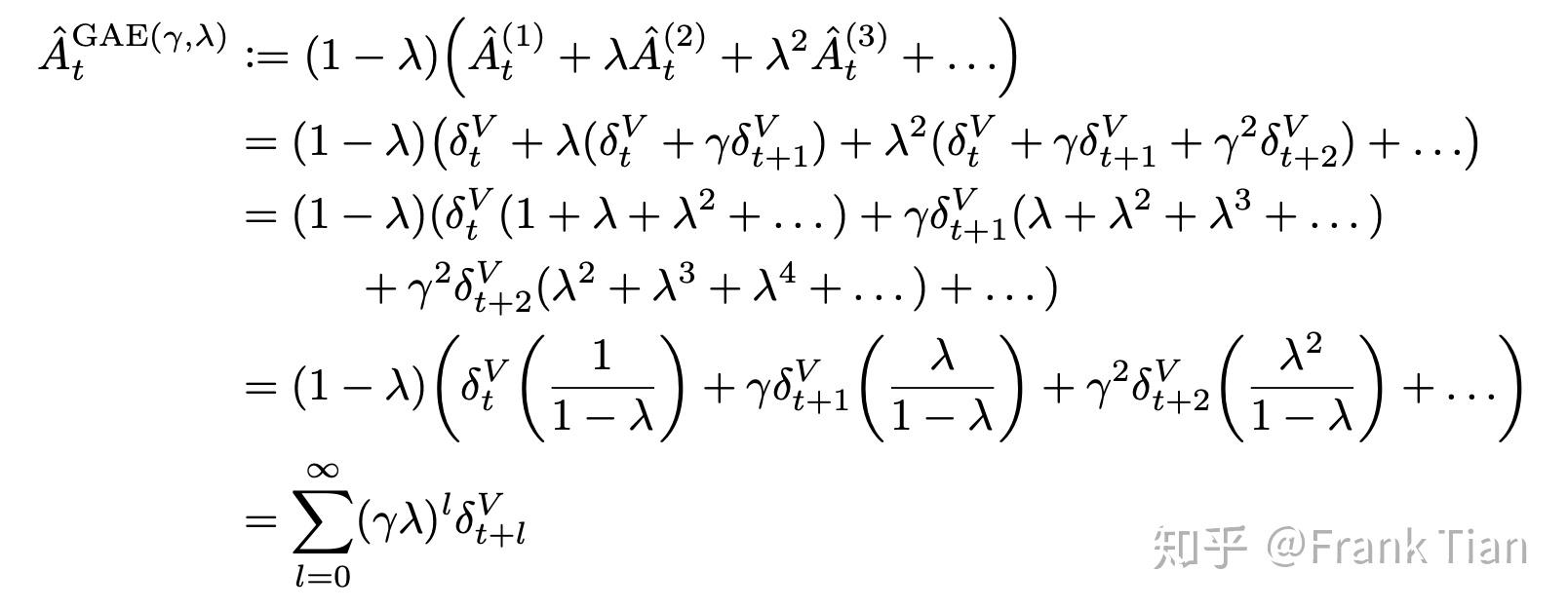 【DRL-13】Generalized Advantage Estimator - 知乎