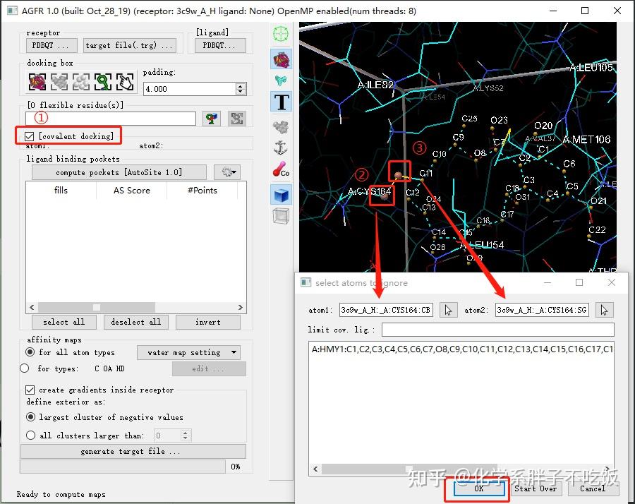 【保姆级】ADFR共价对接 (Covalent Docking) 教程 - 知乎