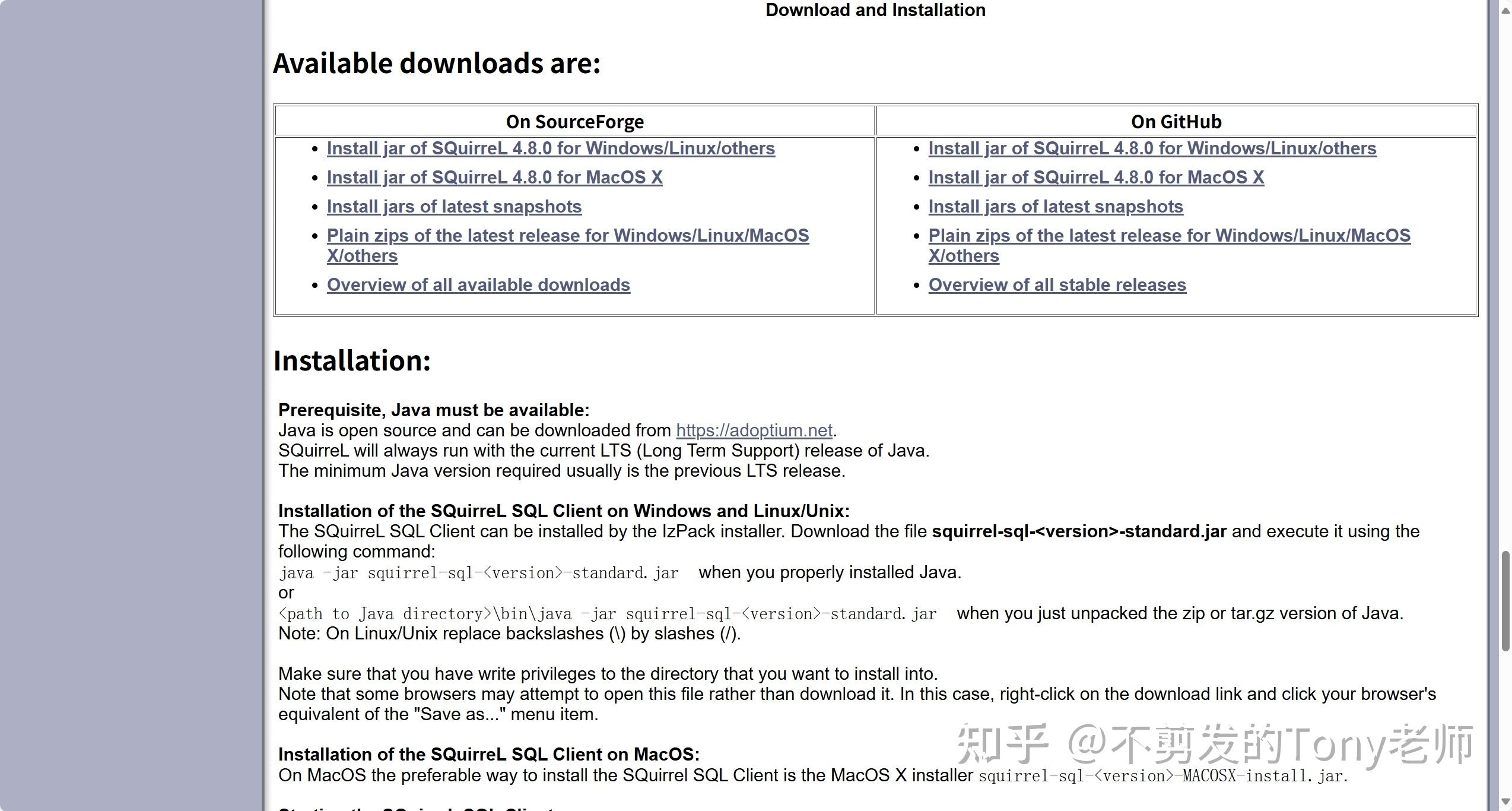 SQuirreL SQL：一个免费的通用数据库开发工具 - 知乎