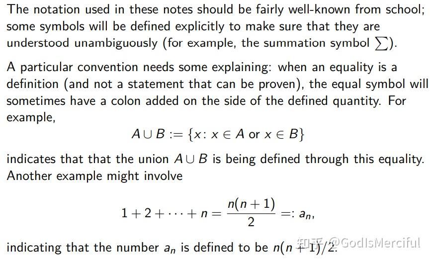 Functions of single variables学习 - 知乎