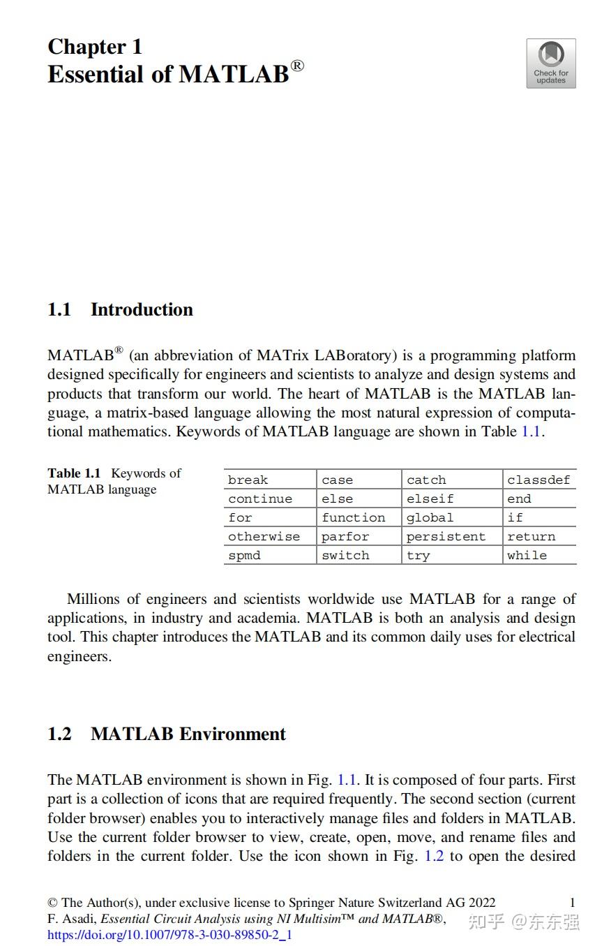 【教材】Essential Circuit Analysis using NI Multisim and MATLAB - 知乎