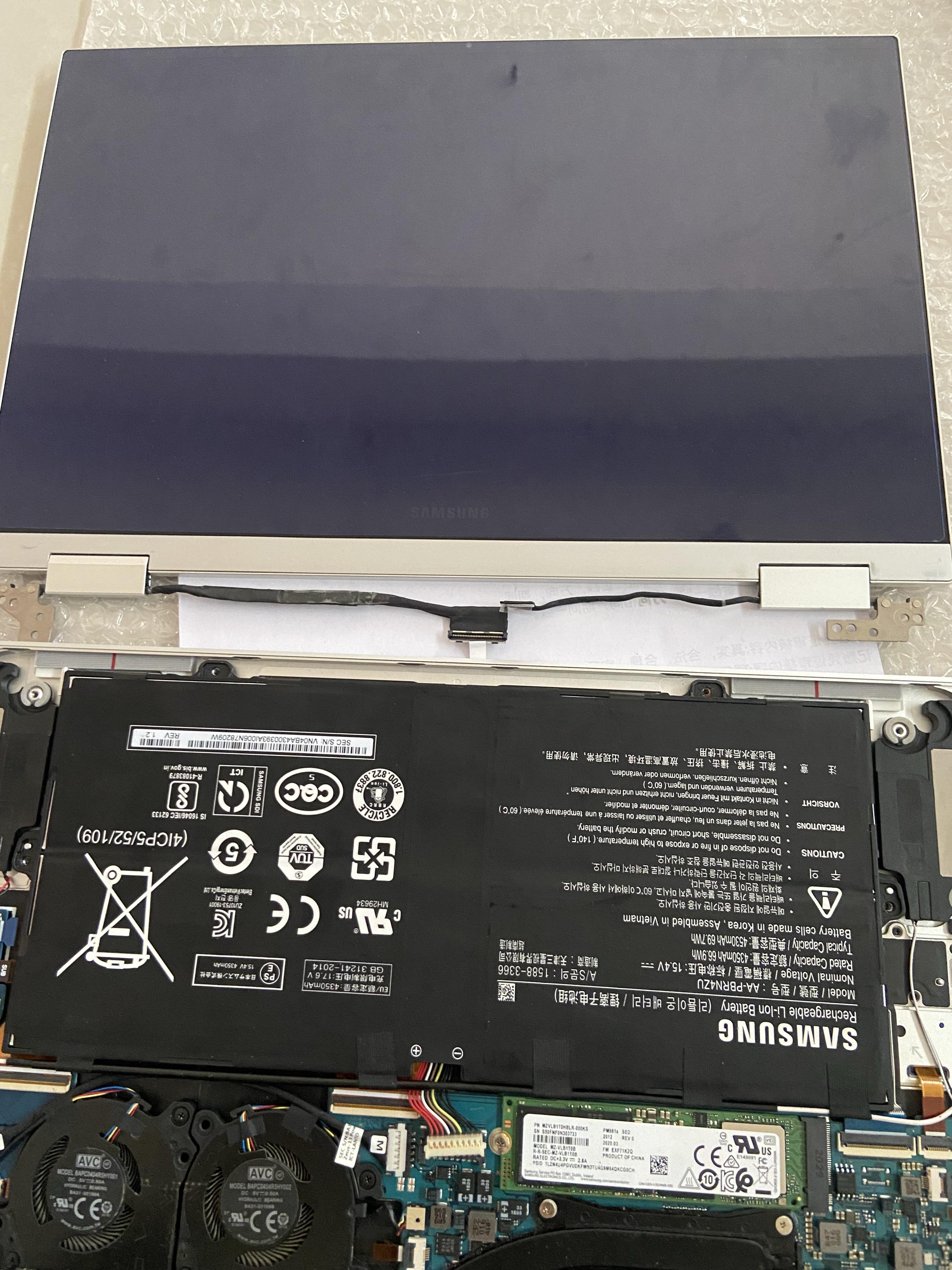 三星Galaxy Book Flex简单拆修 - 知乎