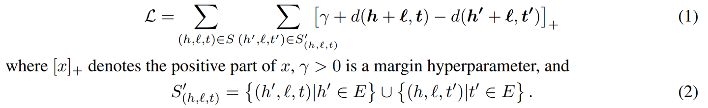 TransE: Translating Embeddings for Modeling Multi-relational Data - 知乎