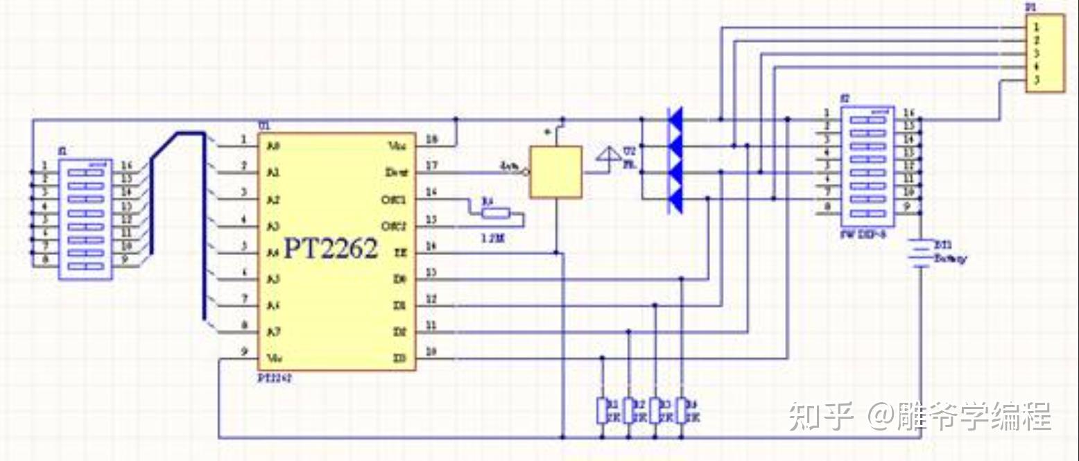 【雕爷学编程】Arduino动手做（155）---2262/2272四键无线遥控模块 - 知乎