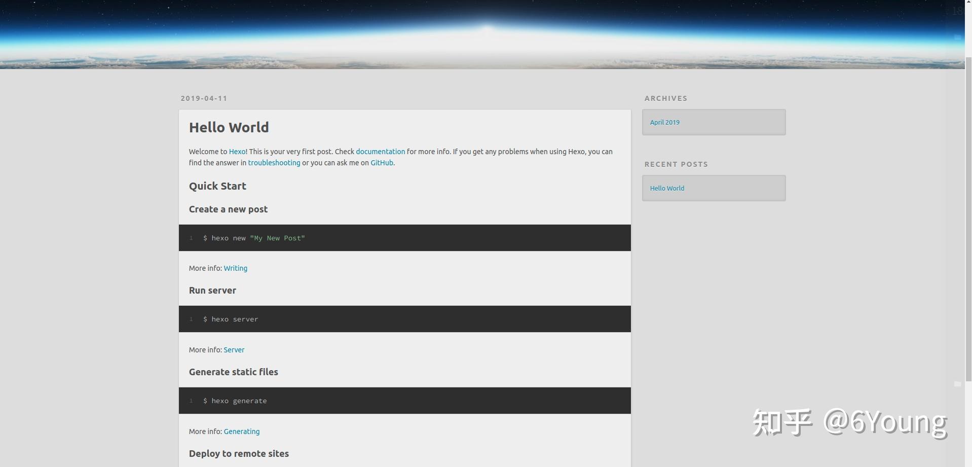 【个人博客】Hexo+Github搭建个人博客（2024全） - 知乎