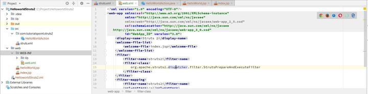 配置Struts2 DEMO 在idea - 知乎