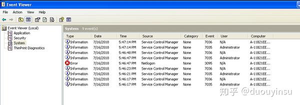 Windows Event Viewer Log单条日志清除 - 知乎