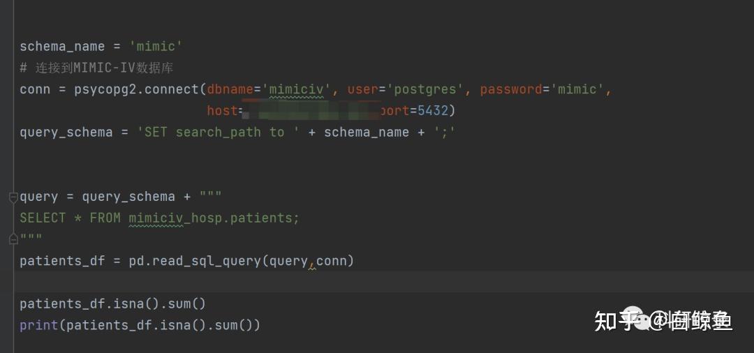 Python语言如何直接提取mimic数据库数据并分析？ - 知乎