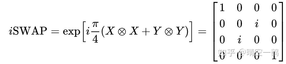 iSWAP gate 是什么量子门？ - 知乎