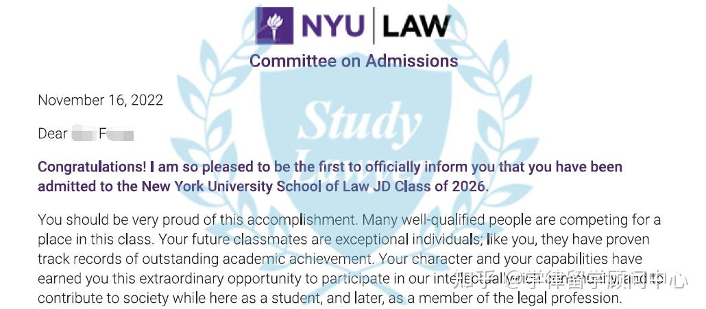 康奈尔JD放榜，恭喜拿到offer的学律申请者 - 知乎