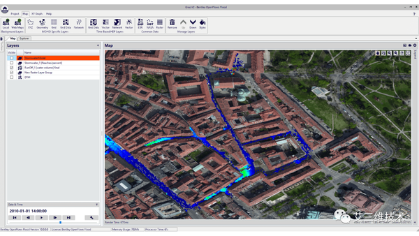 Bentley OpenFlows FLOOD 集成的洪水模拟软件 - 知乎