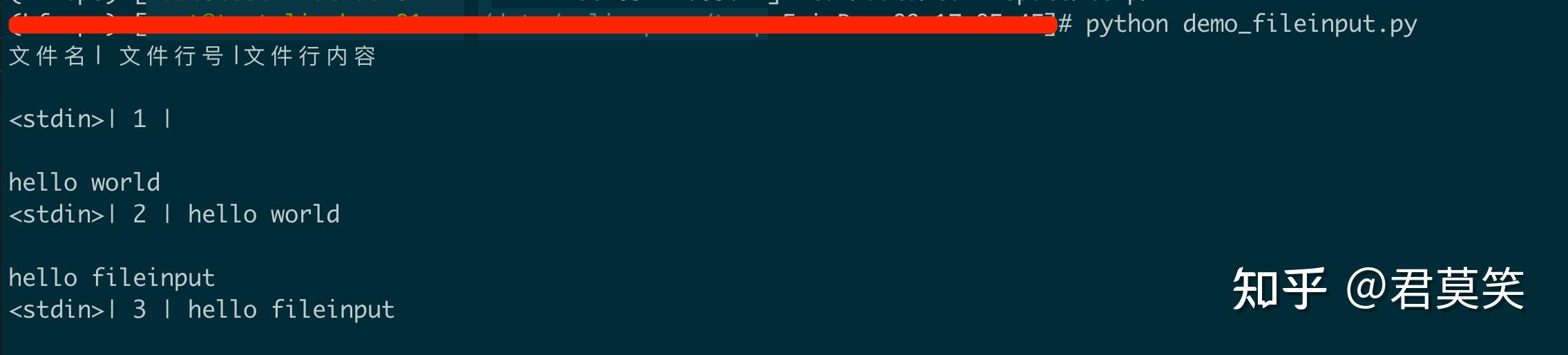 Python模块fileinput操作文件和目录操作总结 - 知乎