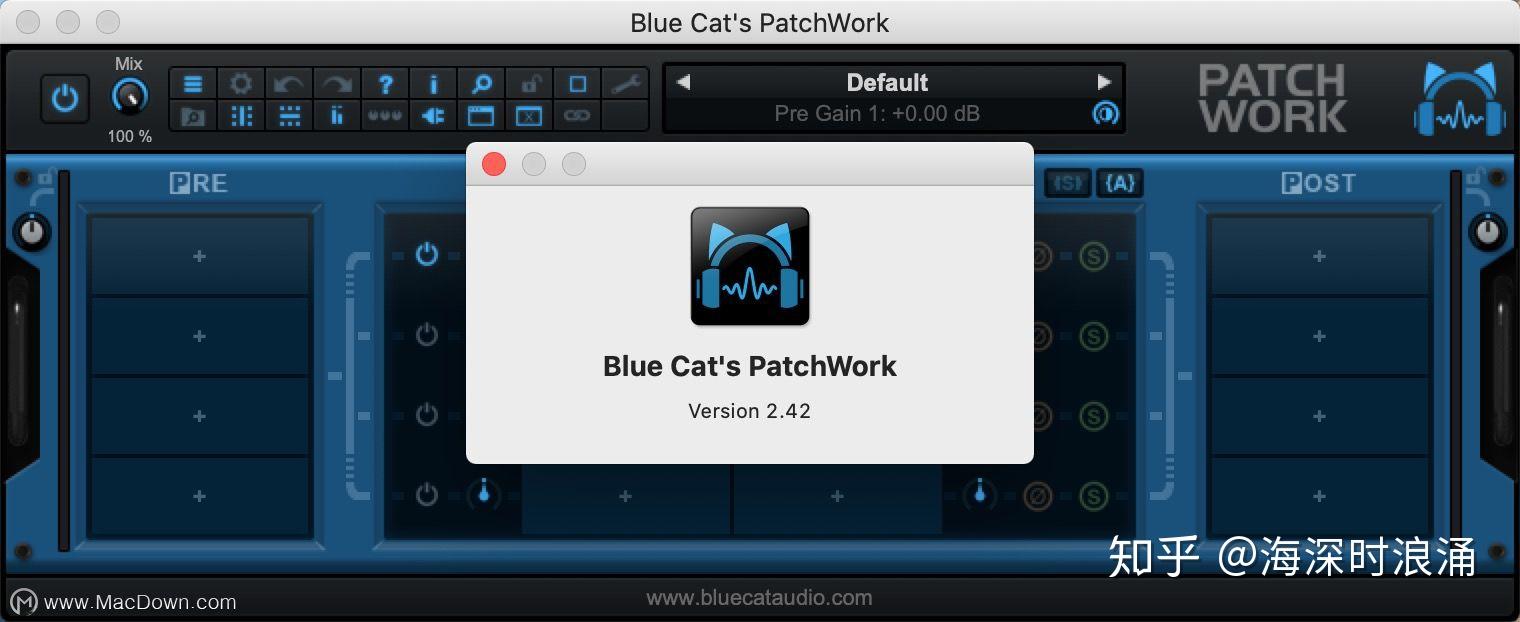 Blue Cat Audio Blue Cat PatchWork mac(蓝猫桥接插件) - 知乎