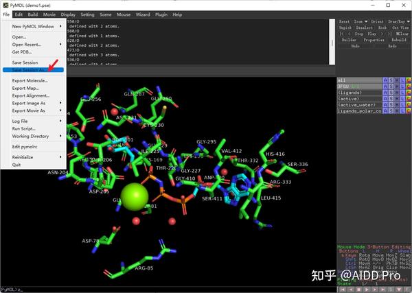 PyMOL绘图实例【03】酶活性位点的展示 - 知乎