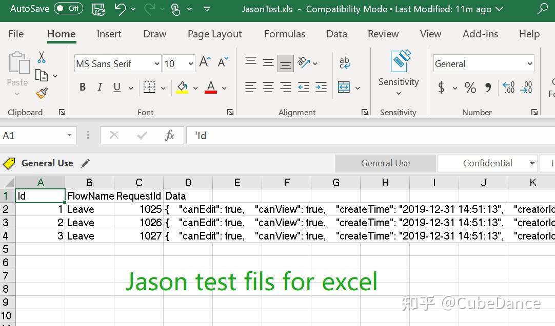  Power BI JSON 