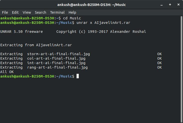 如何在 Ubuntu Linux 中使用 RAR 文件 - 知乎