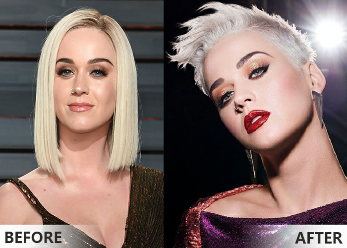 Katy Perry都开始在脸上动手脚了，娱乐圈还有谁没有幸免 - 知乎