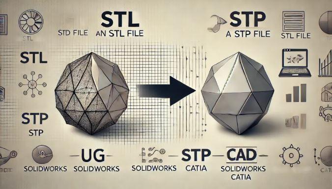 从STL到STP：简单几步教你如何将STL文件转换为STP格式 - 知乎