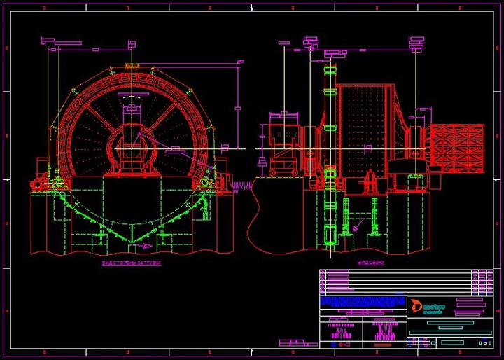 METSO SAG Mill DIAMETER 34'X16'/32'X14'/28'X16'半自磨机图纸 - 知乎