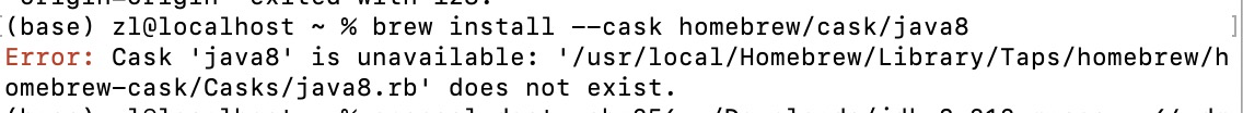 mac使用brew安装Java8 - 知乎