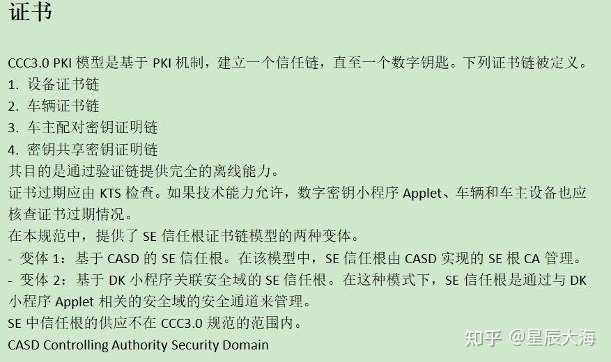 CCC3.0 Car Connectivity Consortium系列-证书体系16-1 - 知乎