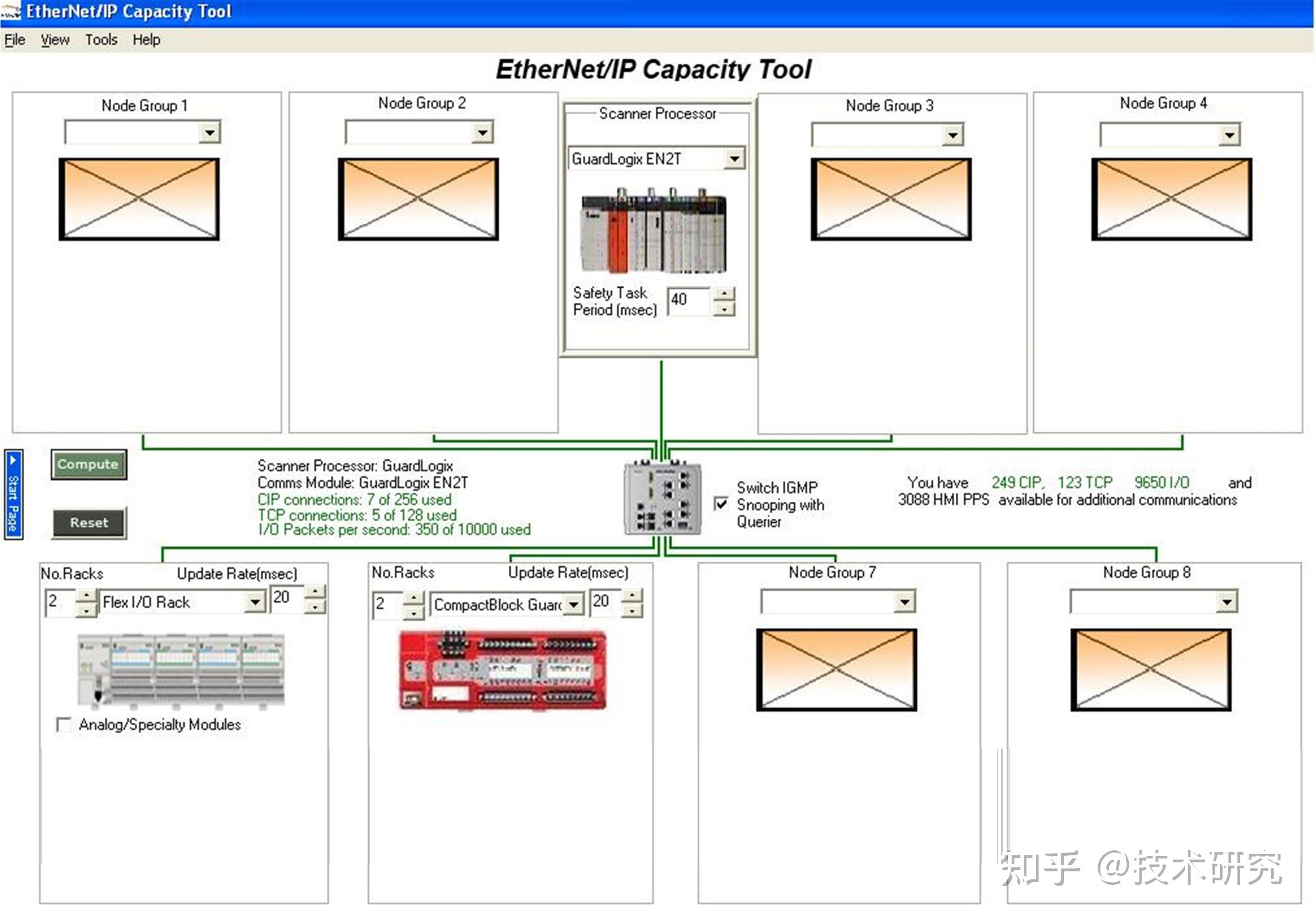 罗克韦尔(AB)PLC讲解，EtherNet/IP 网络性能预测工具 - 知乎