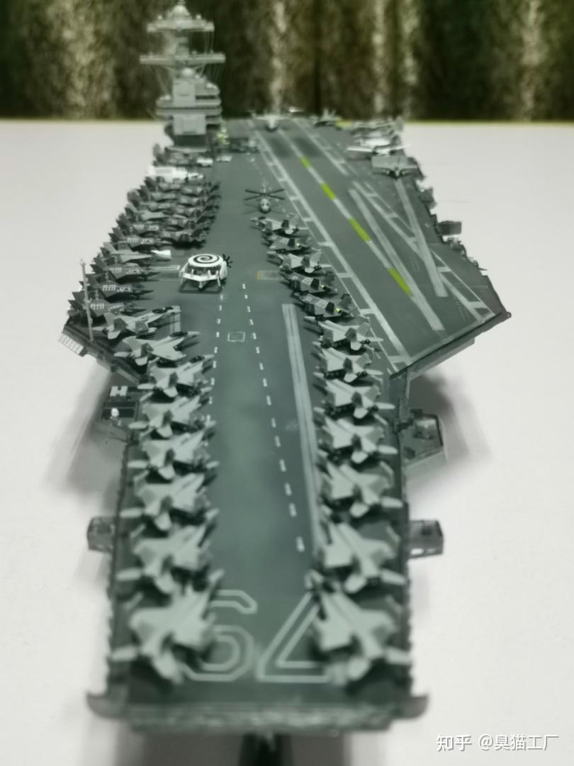 打印的1/700福特号航母能做得多精致？ - 知乎
