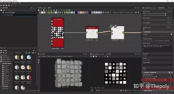 Substance Designer | 十大重要节点解析_Flood Fill - 知乎