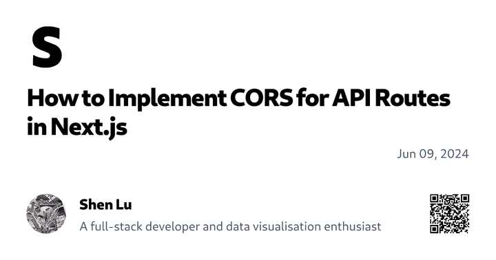 在 Next.js 中实现 API 跨域（CORS） 调用 - 知乎