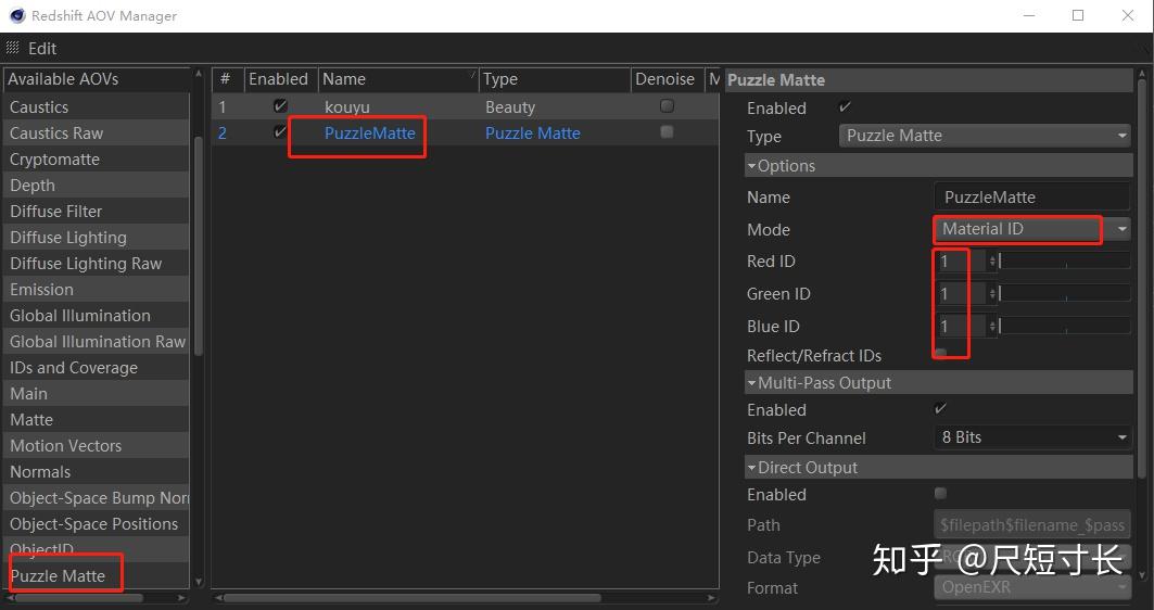 c4d redshift红移渲染器多通道AOV分层渲染 - 知乎