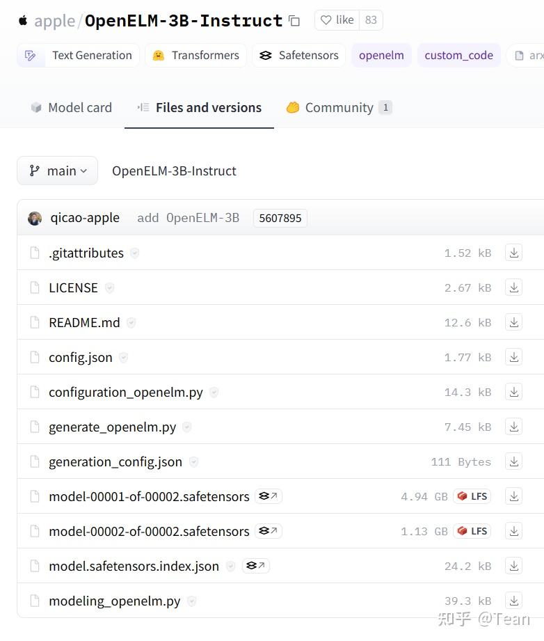 如何评价苹果开源的生成式AI模型OpenELM？ - 知乎