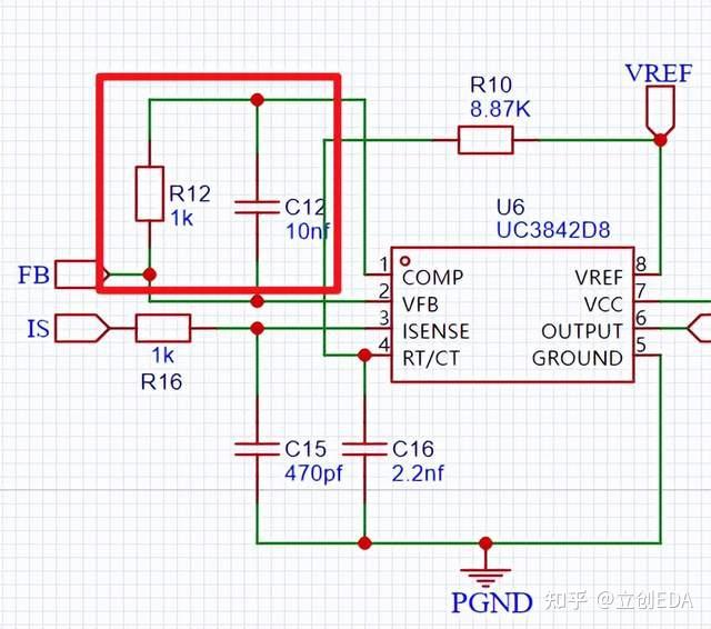 分析一下这个简单的UC3842开关电源设计 - 知乎