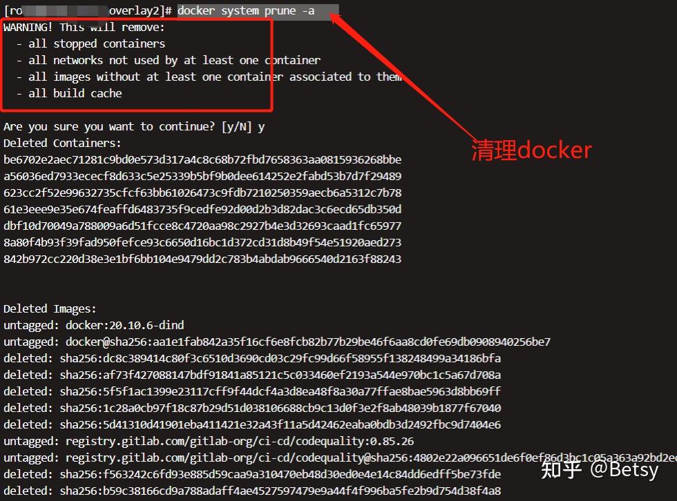 docker overlay2占用过大， 磁盘已满导致mysql启动不了 - 知乎