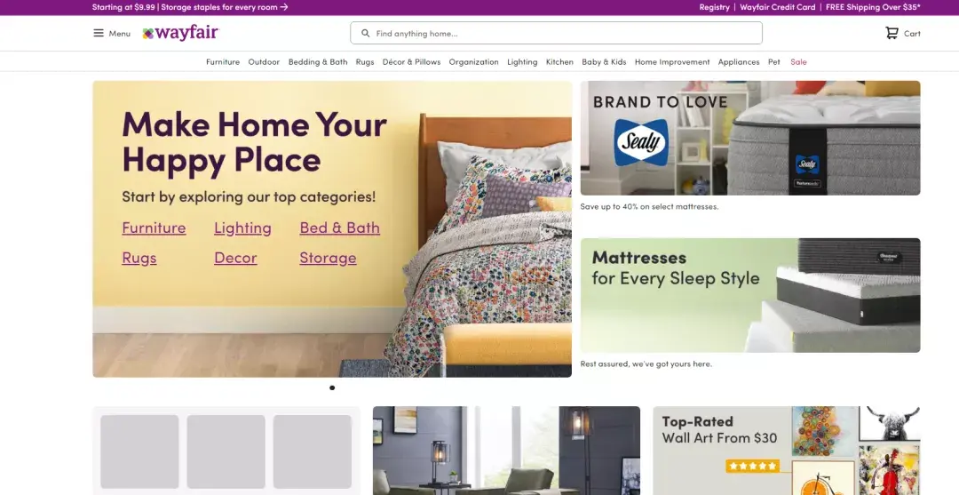 家居领域的亚马逊？3个点全面了解Wayfair，2022年乘风破浪 - 知乎