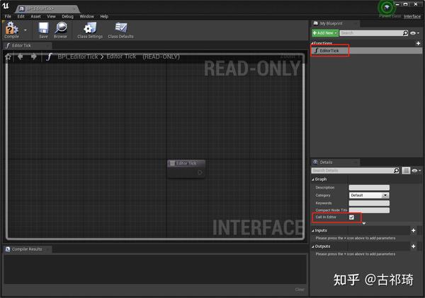 Unreal BluePrint Editor Tick | 虚幻引擎蓝图实现编辑器Tick - 知乎