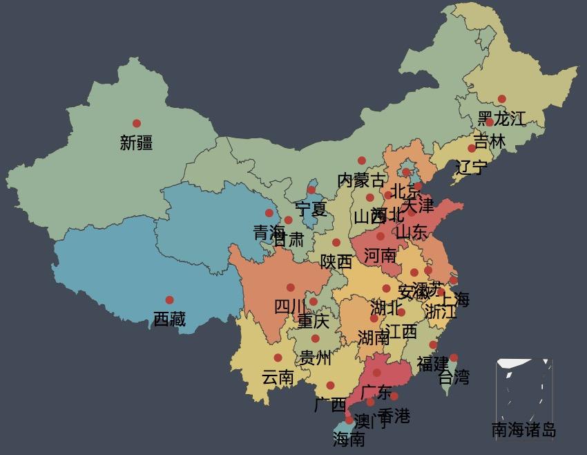 Python绘制地图及其它图表 - 知乎