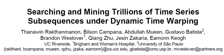 【论文Summary】DTW - 知乎