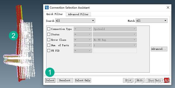 【Ansa软件入门】ansa创建点焊（spot）、螺栓连接（bolt）与焊缝（seam）总结 - 知乎