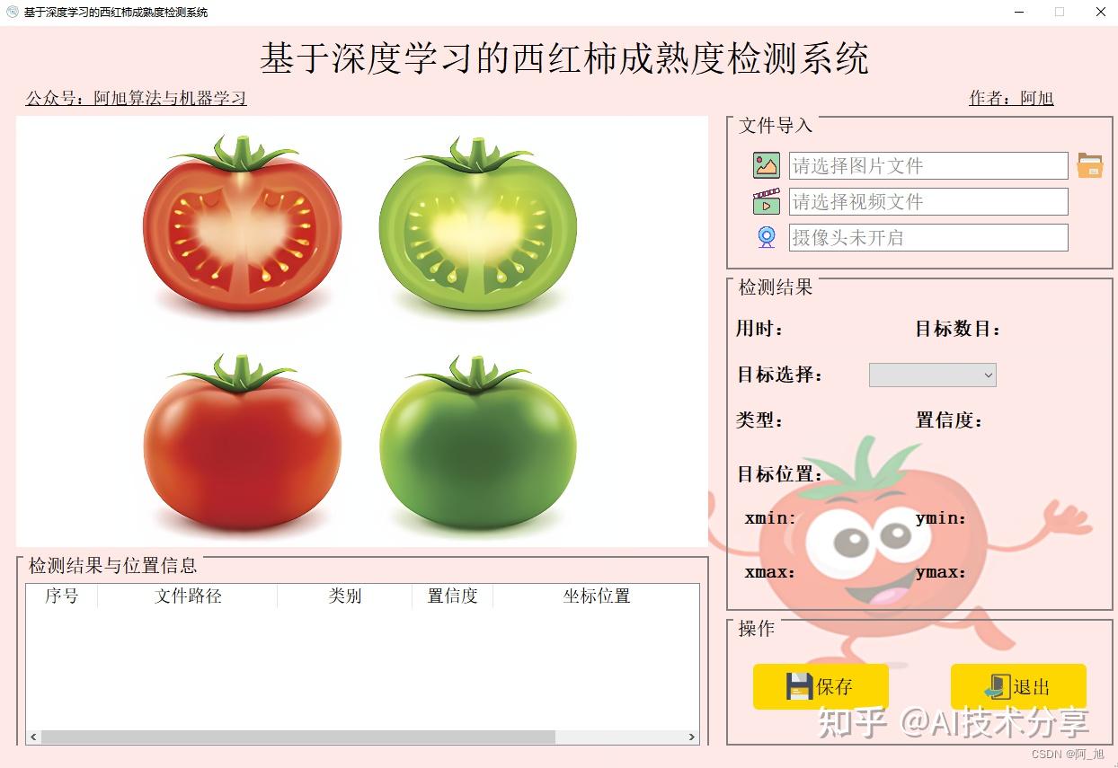 基于yolov8深度学习的西红柿成熟度检测系统【python源码pyqt5界面数据集训练代码】目标检测、深度学习实战 知乎