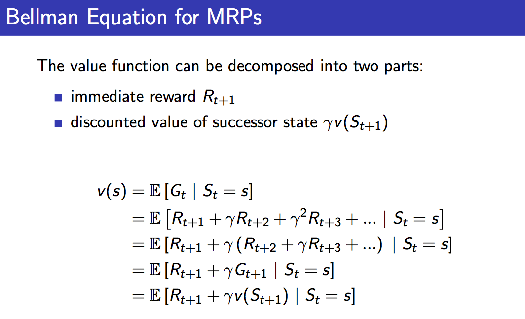 《RL》第二讲MDP笔记 - 知乎