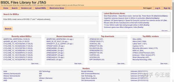 强大的JTAG边界扫描2-BSDL文件 - 知乎