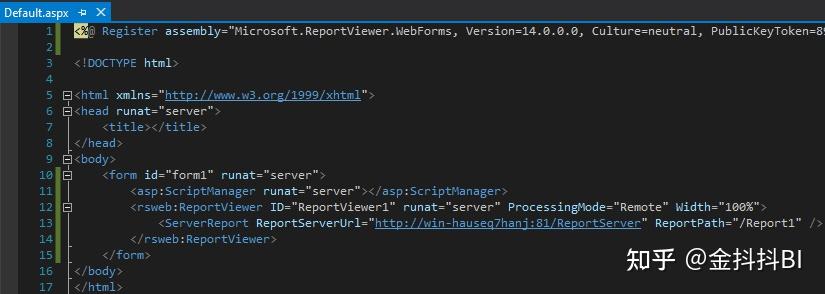 power bi报表服务器_如何将Power BI Report Server报表嵌入ASP.Net Web应用程序 - 知乎