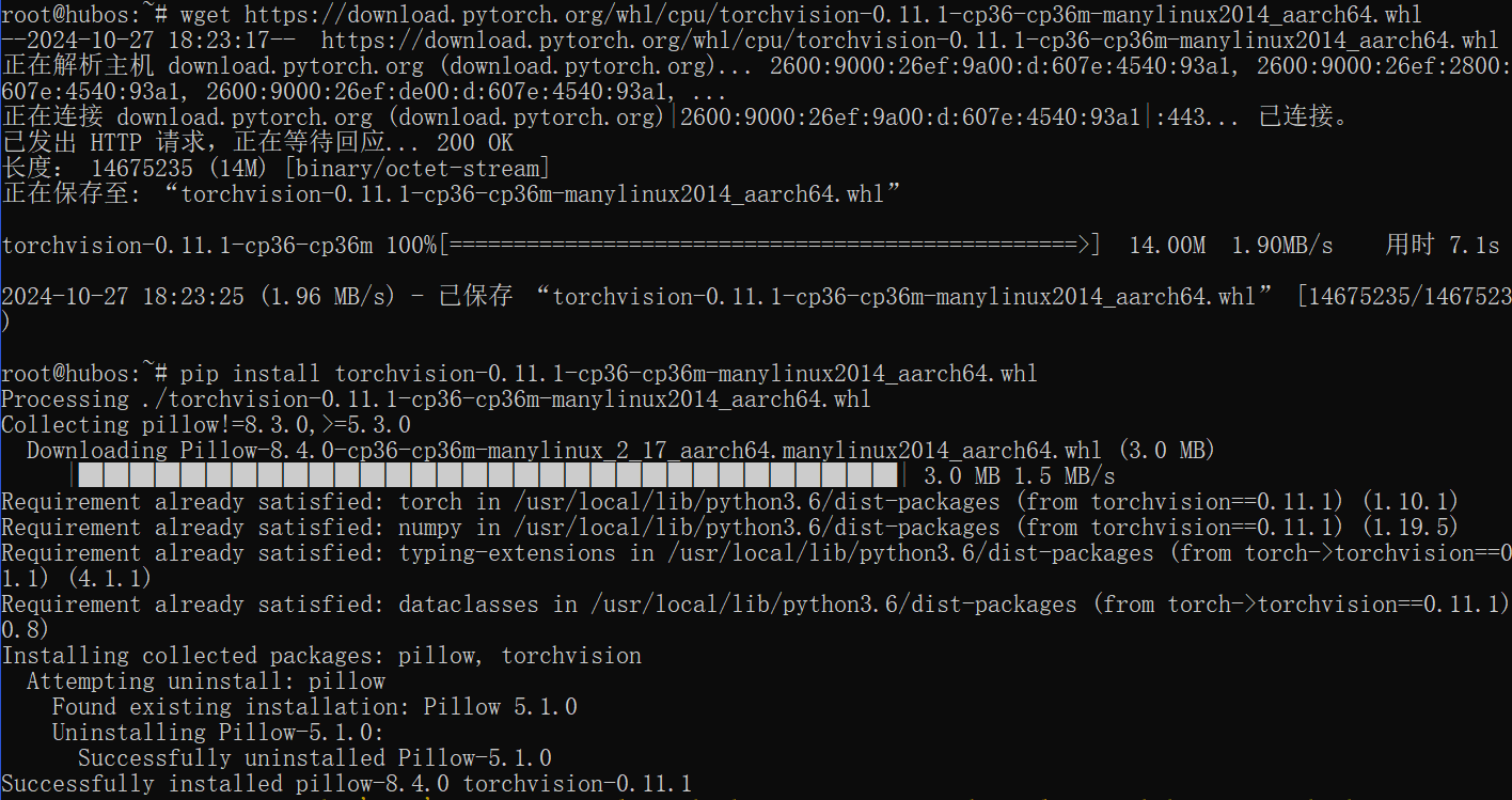 终端安装ARM架构的pytorch（torch+torchvision）（whl安装只有CPU版本） - 知乎