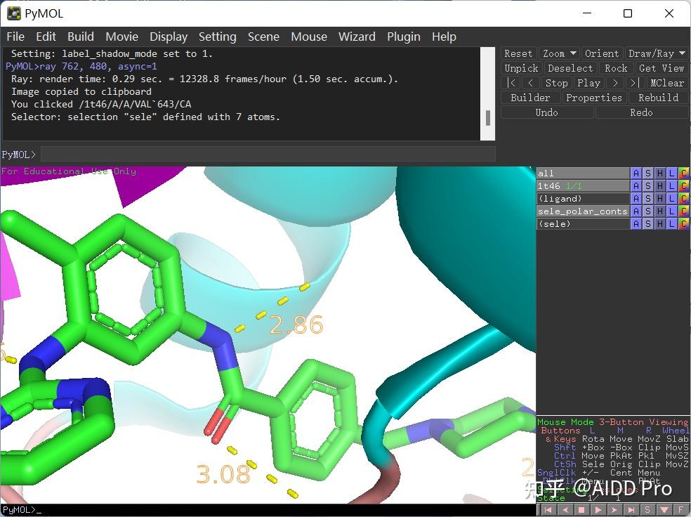 PyMOL必备绘图技巧，从此游刃有余！ - 知乎