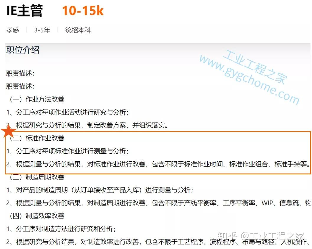 工业工程（IE）必备知识点 ——之标准作业篇（文字版） - 知乎