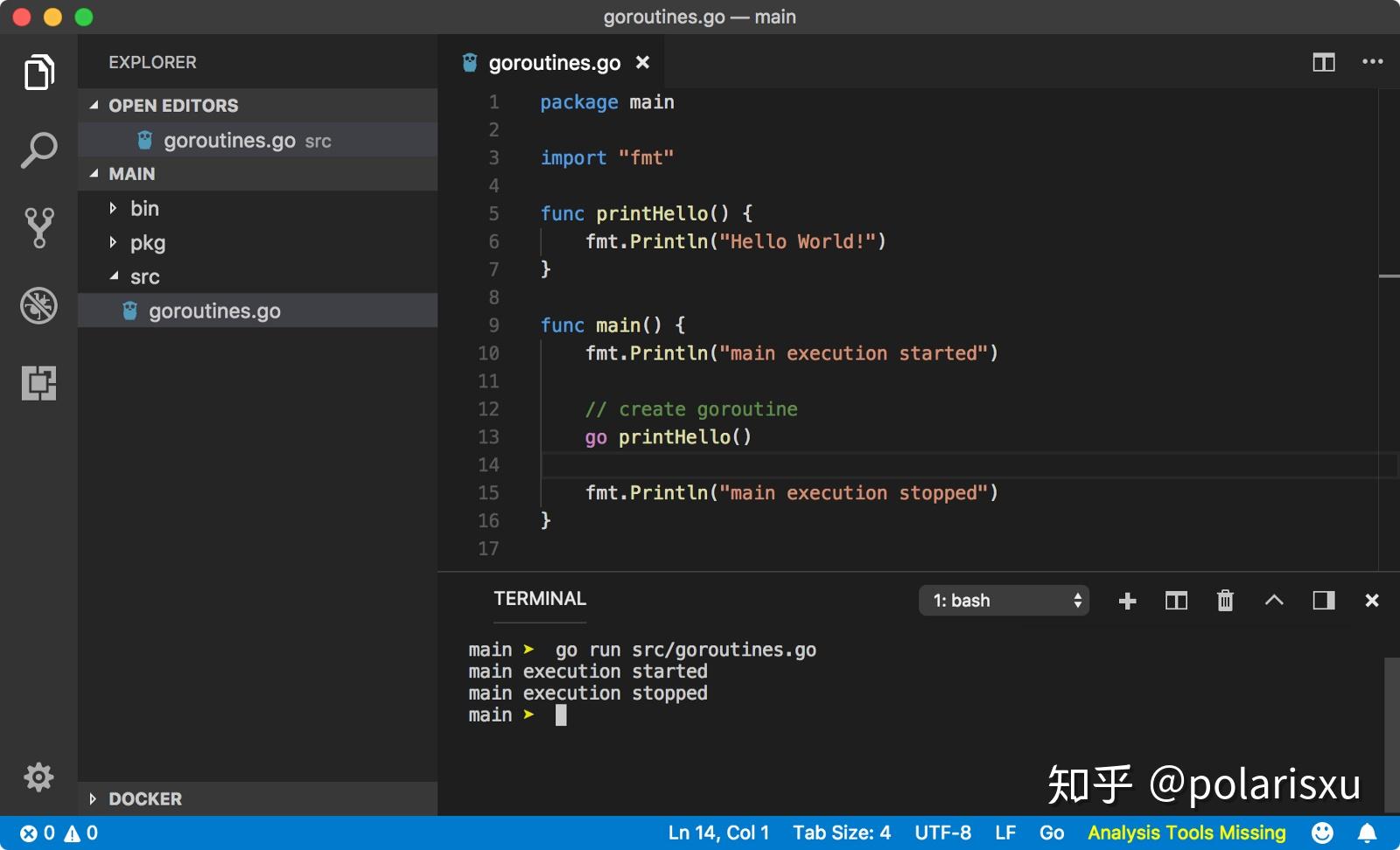 深度剖析 Go 中的 Go 协程 (goroutines) -- Go 的并发 - 知乎